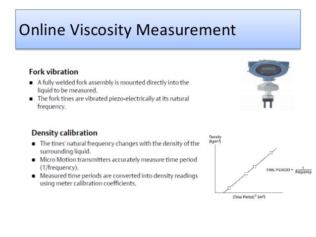 Viscosity measurements