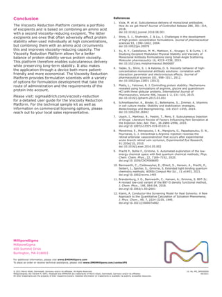 The Viscosity Reduction Platform: Viscosity-Reducing Excipients for ...