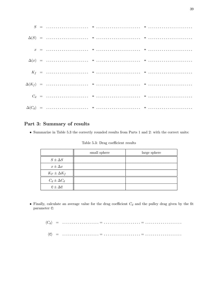Lab report on liquid viscosity of glycerin | PDF