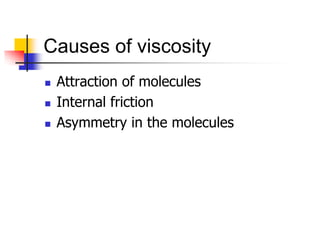 Viscosity (2) | PPTX