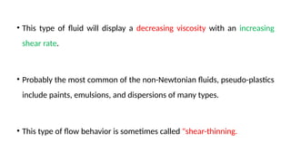 RHEOLOGY AND DETERMINATION OF VISCOSITY CW.pptx
