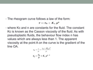 Viscosity in newtonian and non newtonian fluids | PPTX