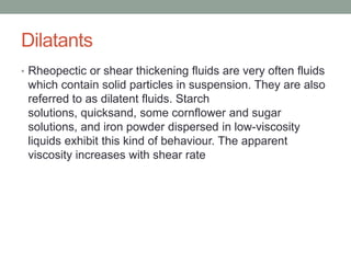 Viscosity in newtonian and non newtonian fluids | PPTX