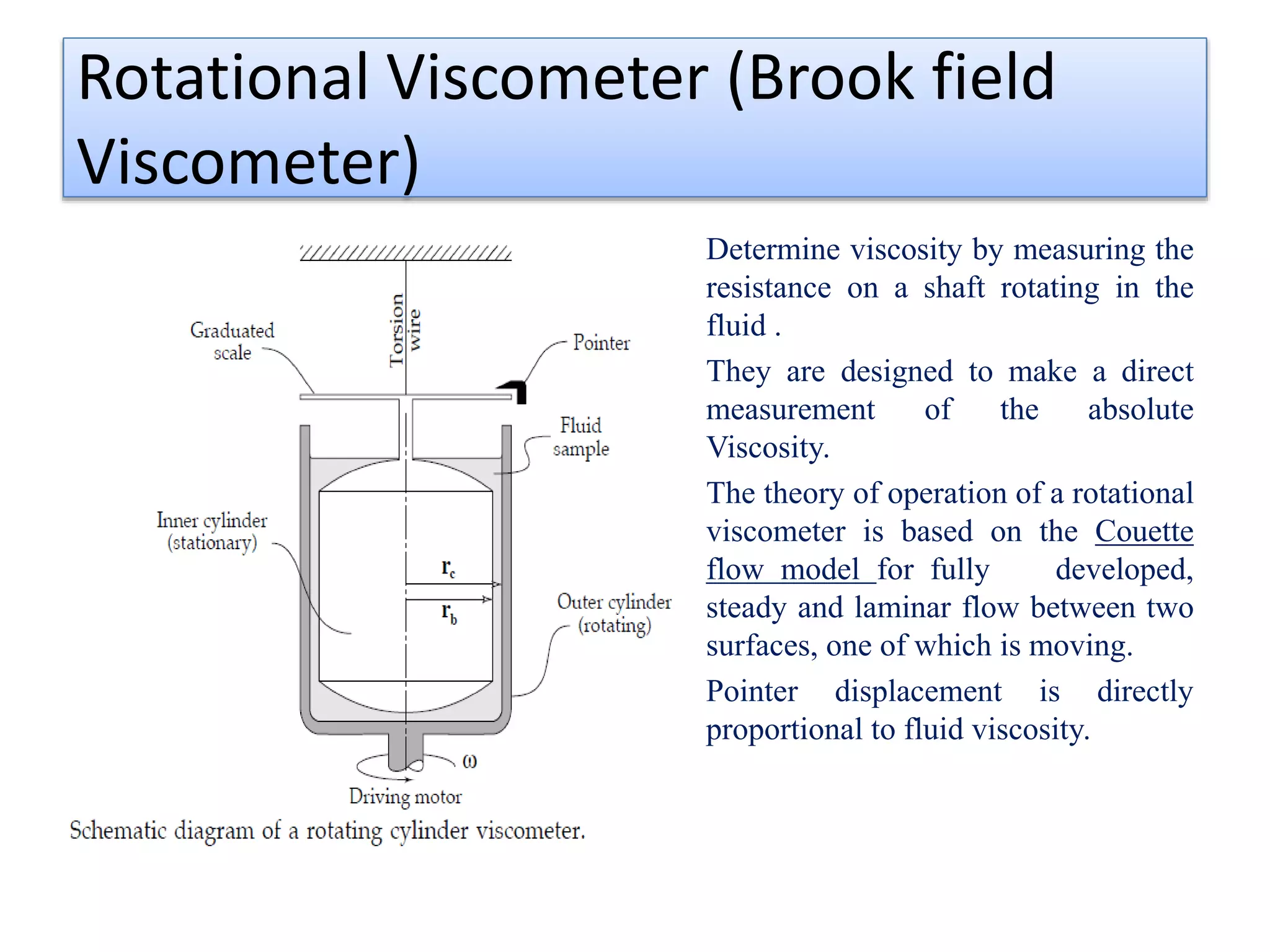 Viscosity Measurement | PPTX