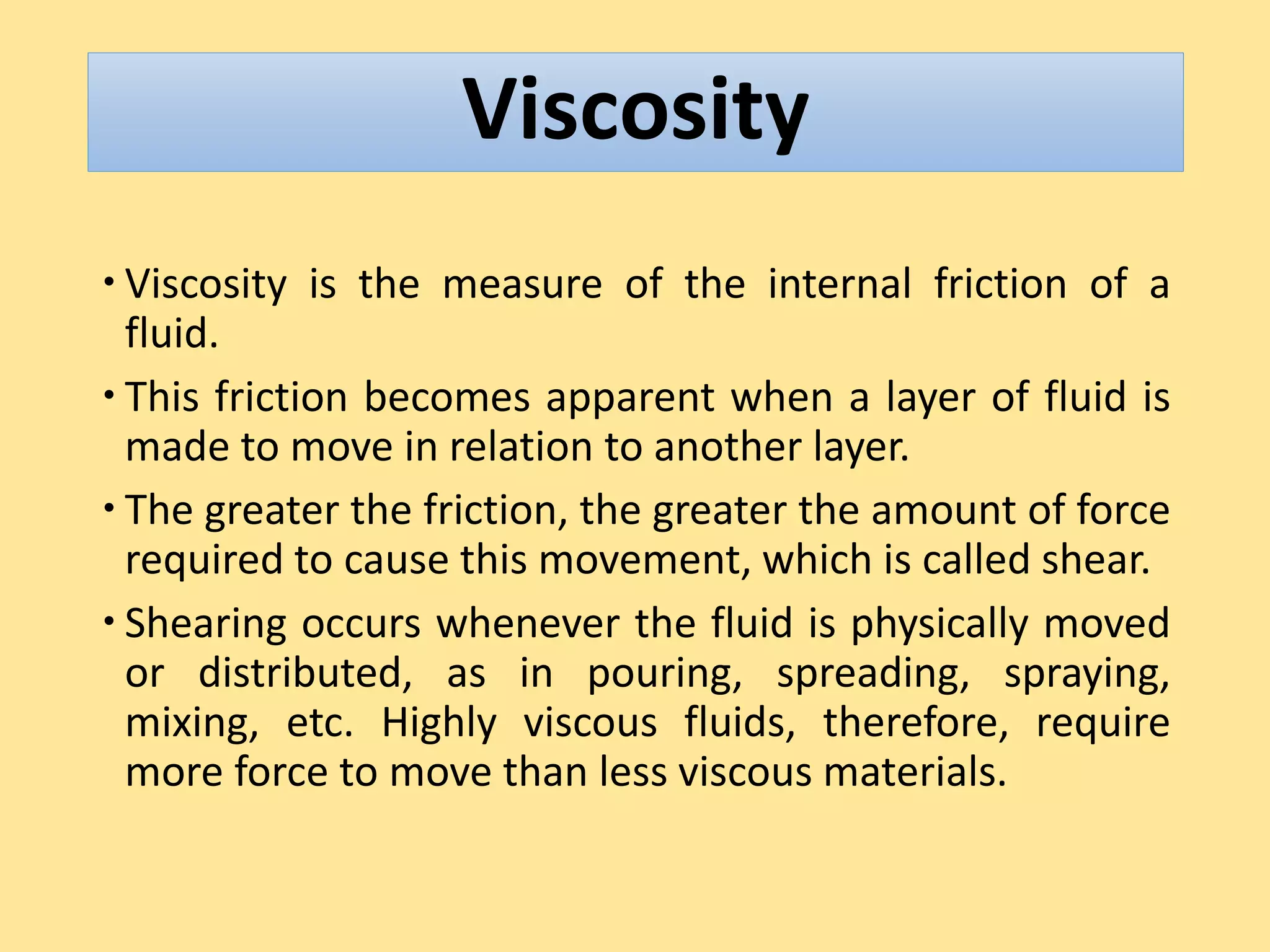 Viscosity Measurement- | PPTX | Physics | Science