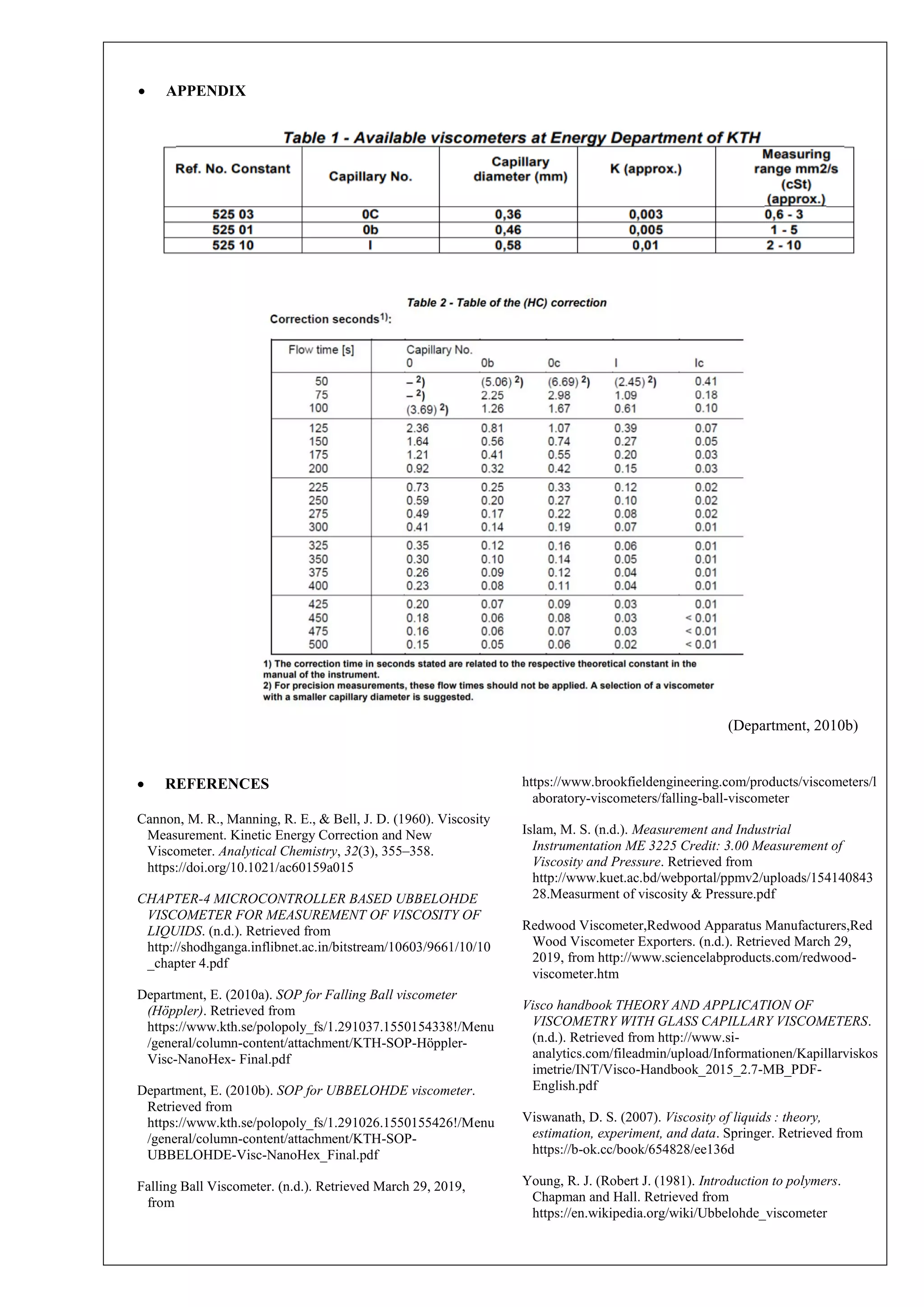 Viscosity measurement and instruments used | PDF