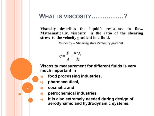 Viscosity measurement using ostwald viscometer | PPTX | Chemistry | Science