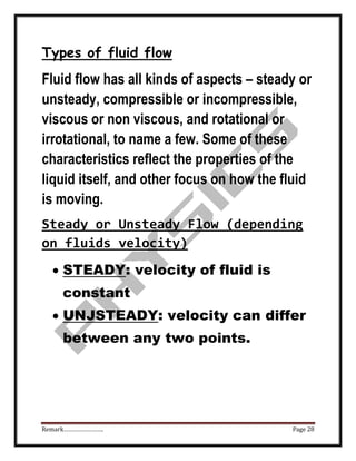 Viscosity of fluids | PDF