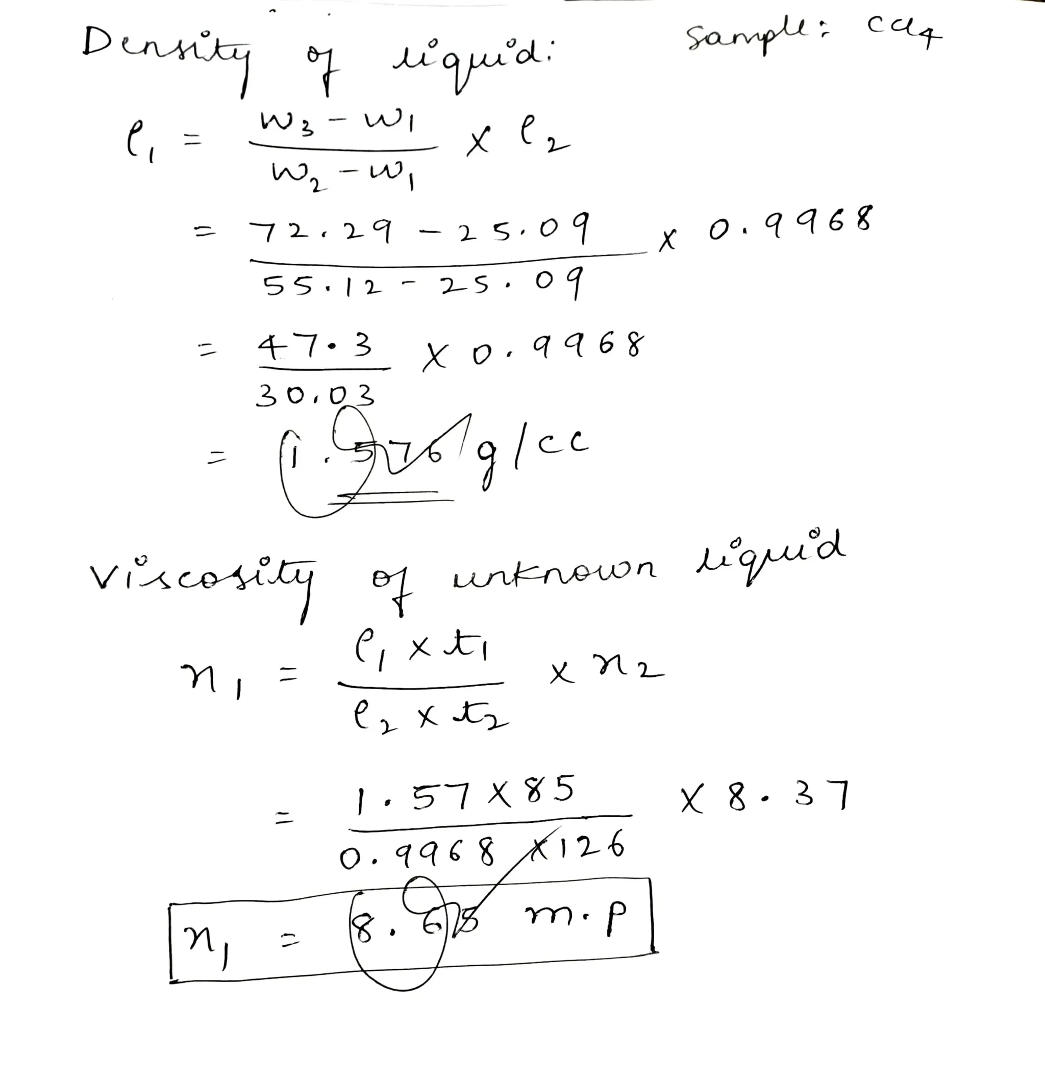 Viscosity of various liquids like benzene, acetone etc can be ...