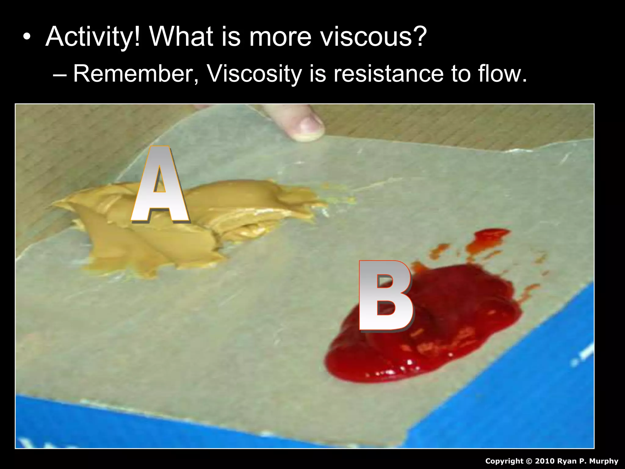 Viscosity of Fluids Lesson PowerPoint, Fluid Dynamics, Flow, Lab | PPTX