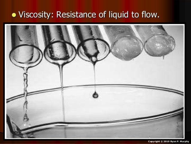 Viscosity of Fluids Lesson PowerPoint, Fluid Dynamics, Flow, Lab