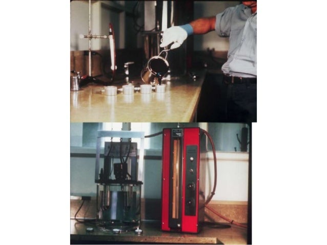 Viscosity test of bitumen