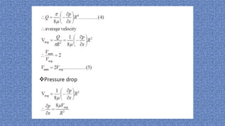Viscous flow through a circular pipe | PPT