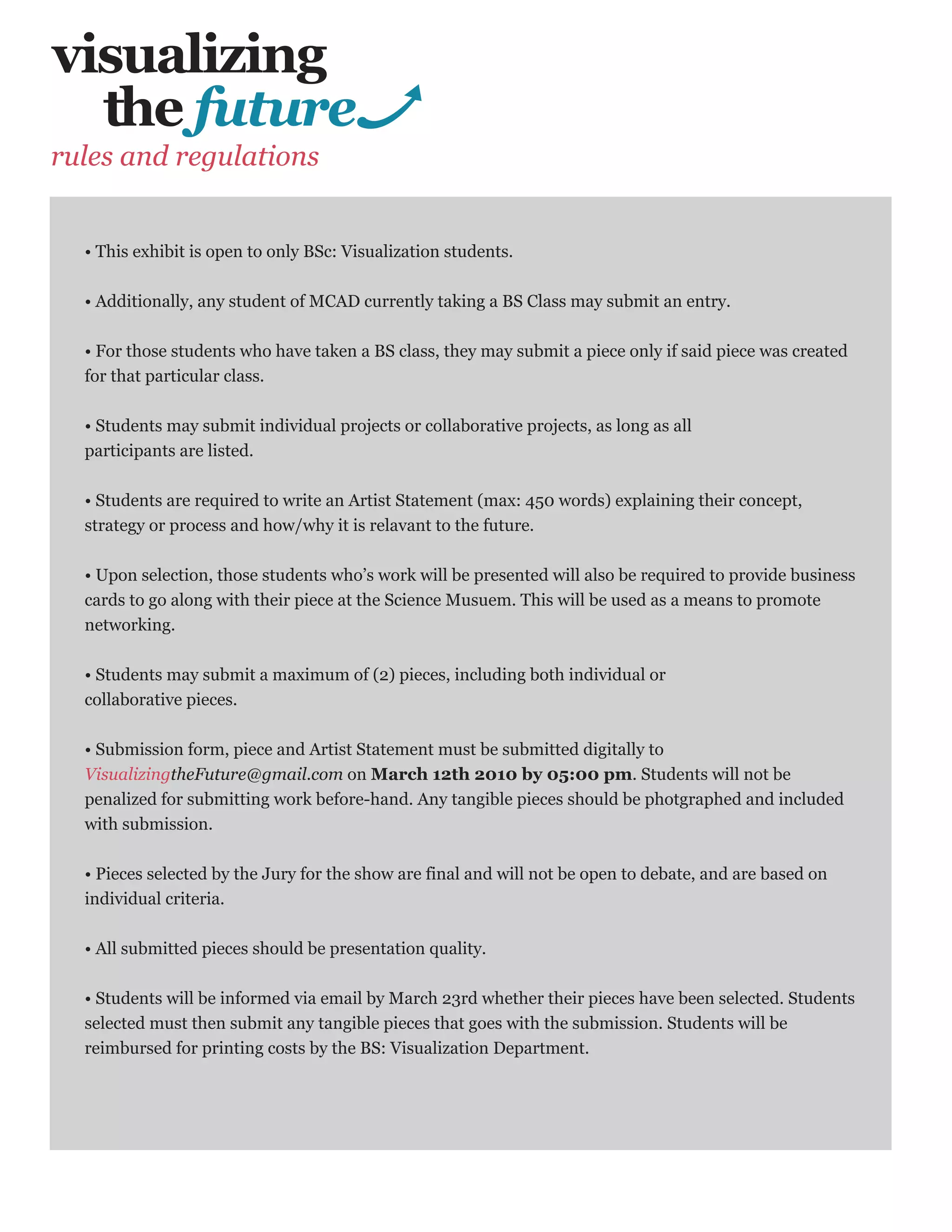 Visualizing the Future | PDF