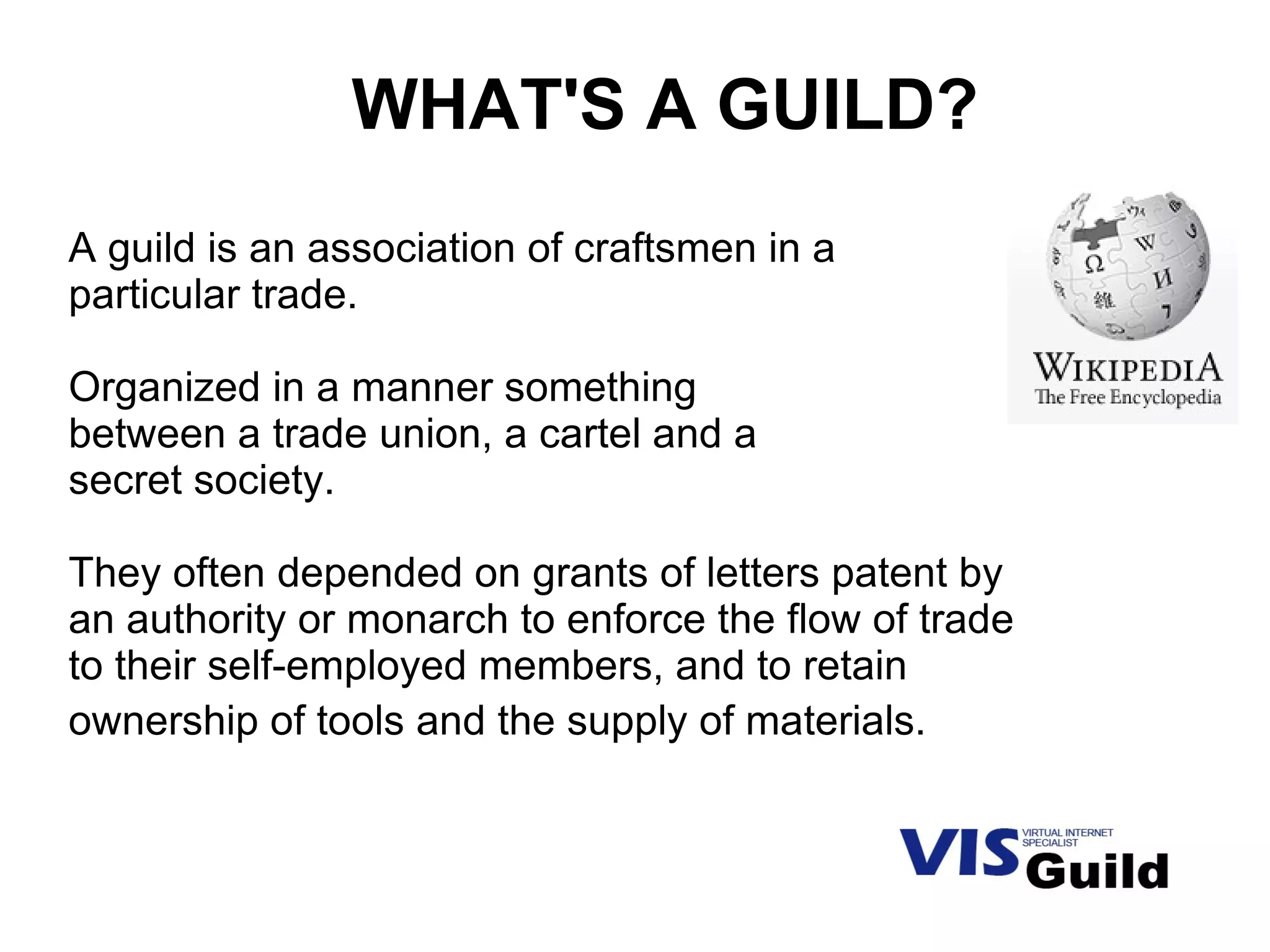 Vis Guild | PPT