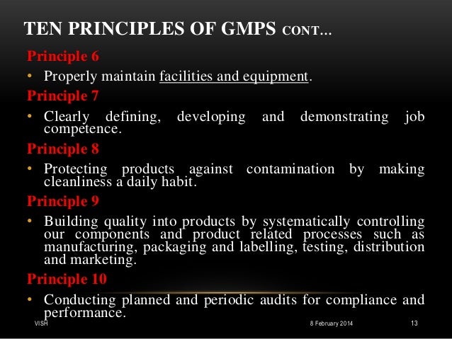 Vish GMP Presentation