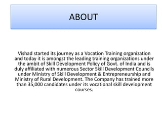 Vishad edutech private limited | PPTX