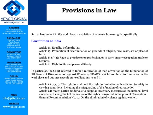 Vishaka guidelines | PPT