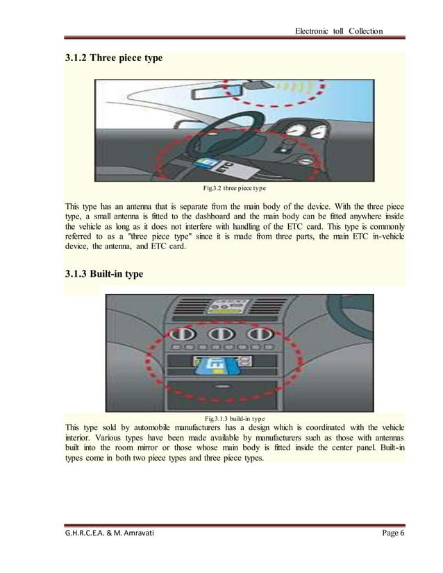 electronic toll collection system (ETC) | DOCX