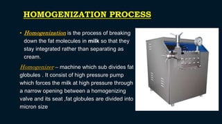 milk packaging system by vishal bairagi | PPTX | Chemistry | Science