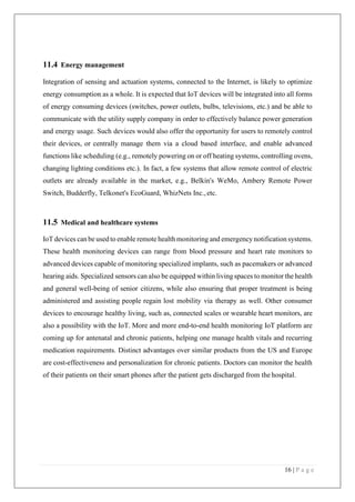 IOT report | PDF