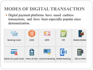 Vishal Final PPT.pptx on digitalization of financial transaction | PPTX ...