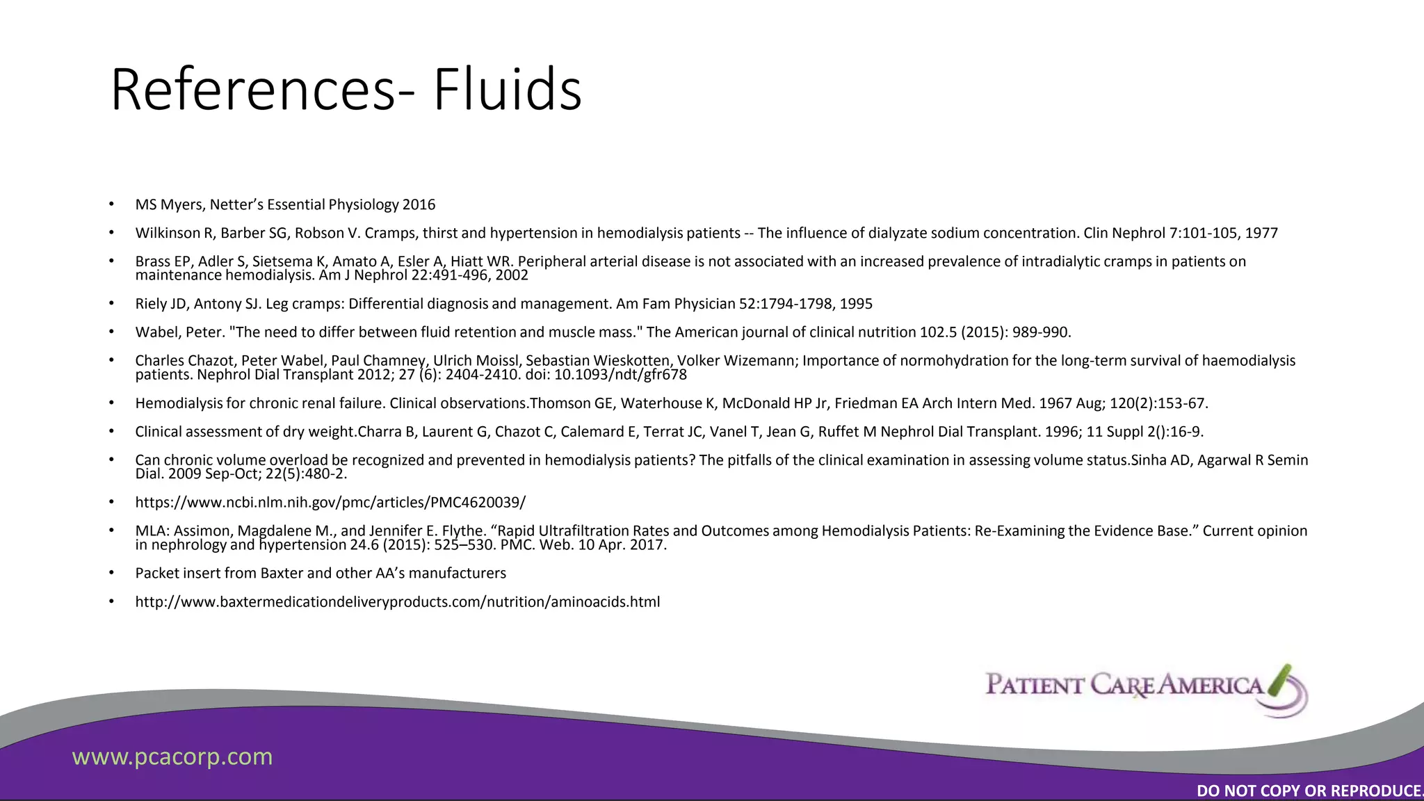 Fluid management in dialysis | PPT
