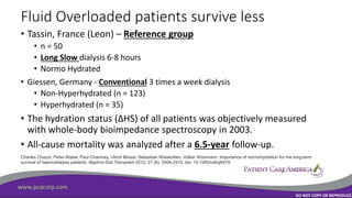 Fluid management in dialysis | PPT