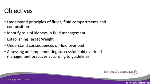 Fluid management in dialysis | PPT
