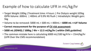 Fluid management in dialysis | PPT