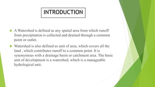 Watershed management | PPTX