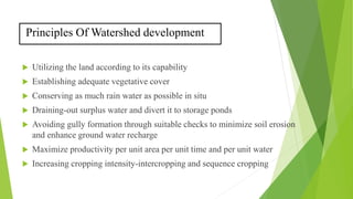 Watershed management | PPTX