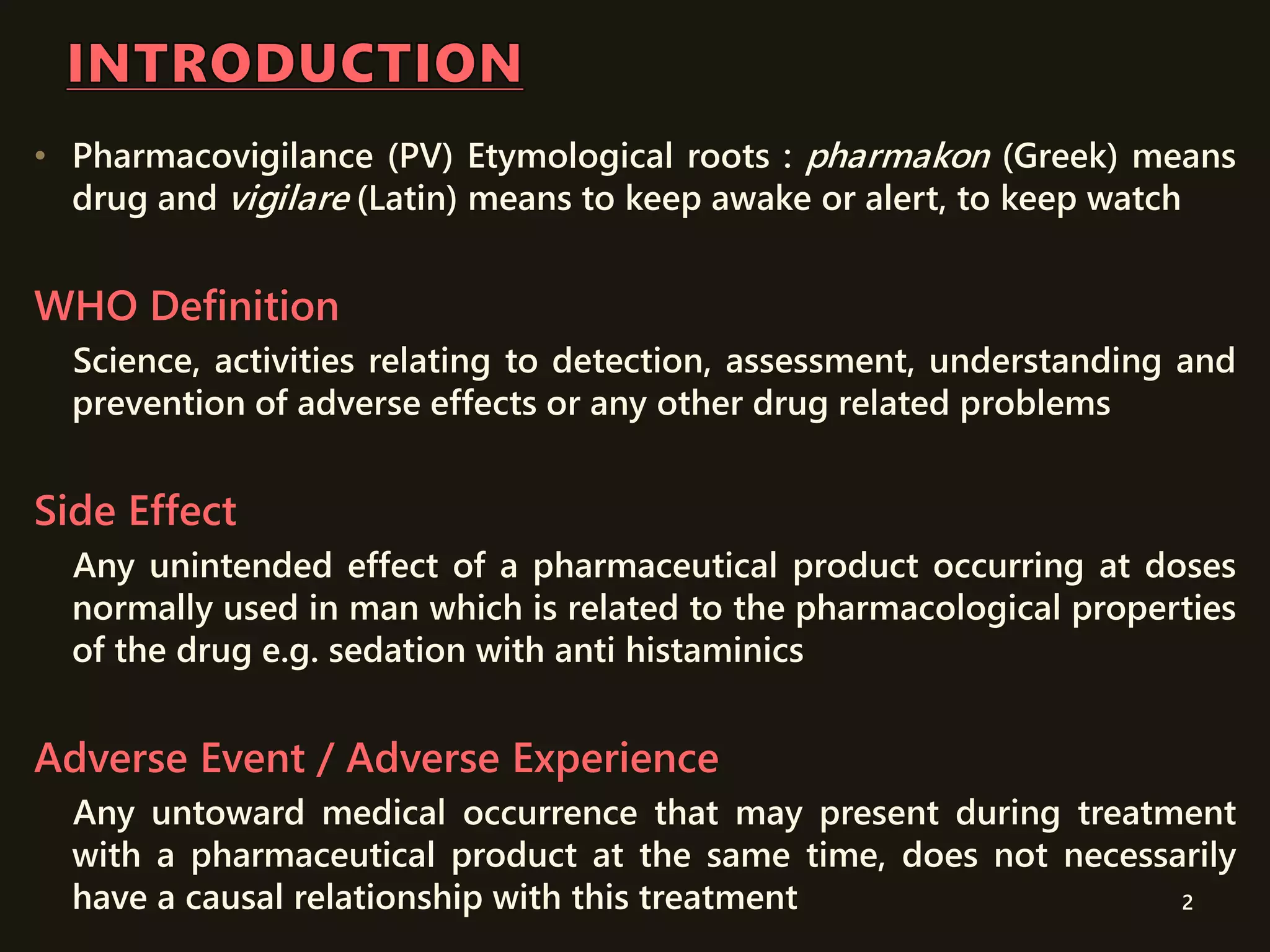 Pharmacovigilance | PPTX