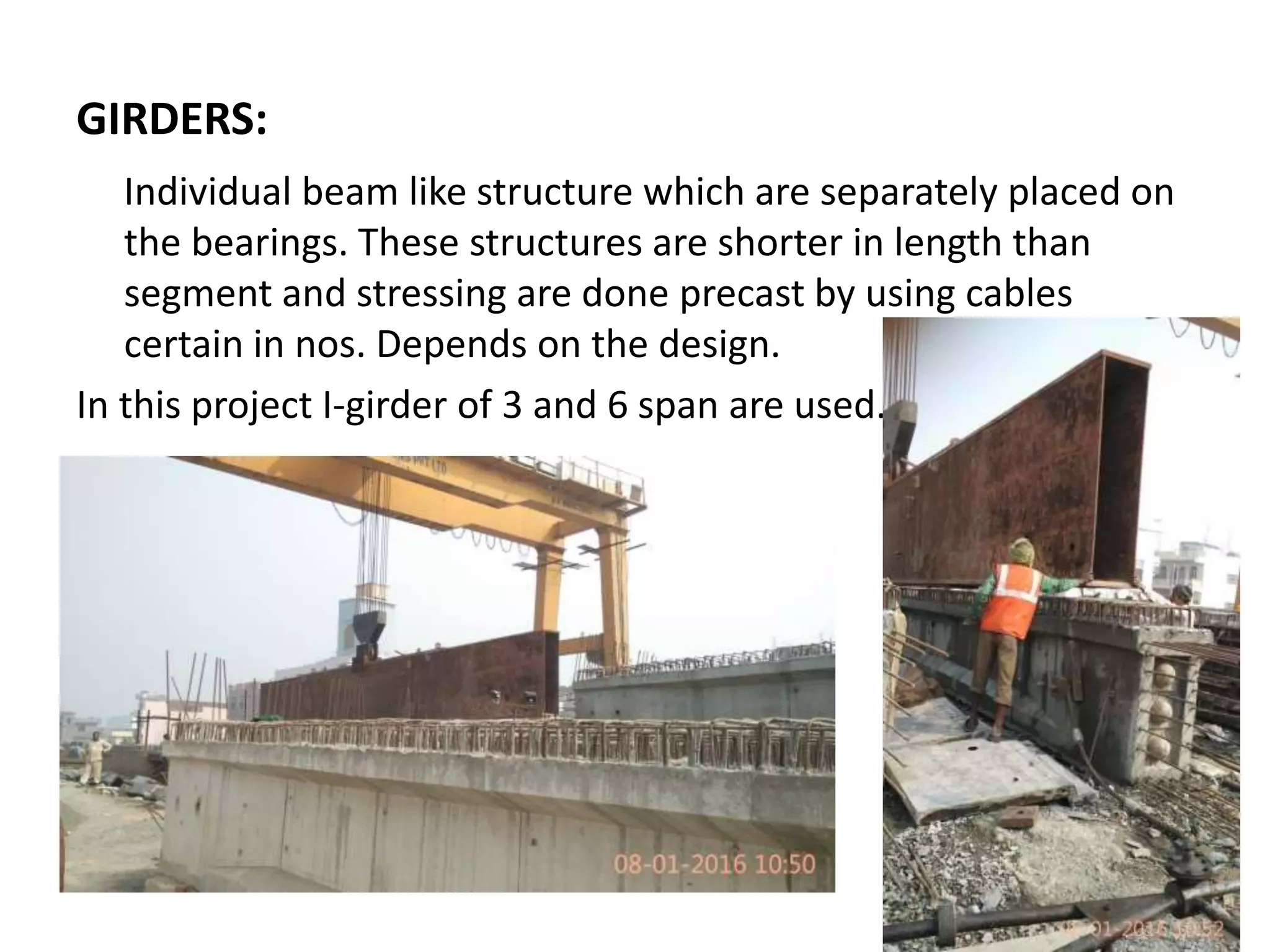 TRAINING REPORT ON COSTRUCTION OF FLYOVER FROM MITHAPUR TO CHIRIYATAND (BIHAR) | PPTX