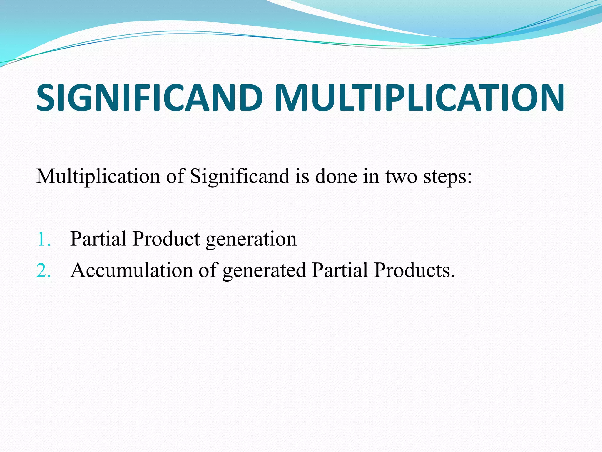 floating point multiplier | PPTX