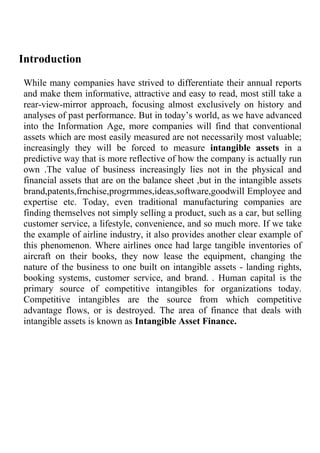 Intangible Asset | PDF | Business Accounting & Finance | Business