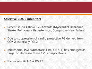 Pharmacology of Prostaglandins | PPTX