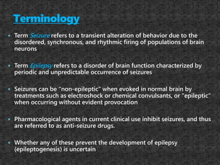 Recent advances in antiepileptics | PPTX