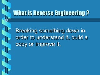 reverse engineering | PPT