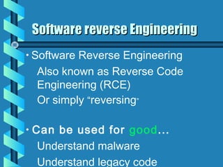reverse engineering | PPT
