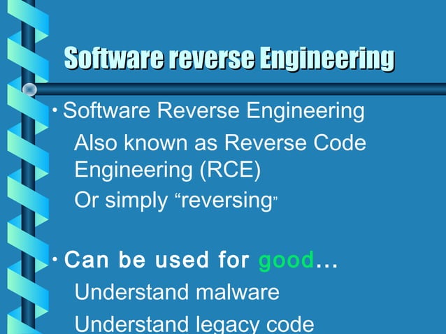 reverse engineering | PPT