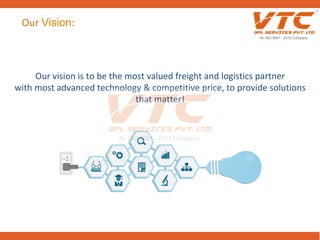 VTC 3PL SERVICES PVT LTD. | PPT