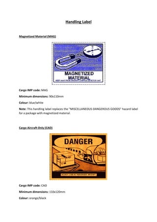 Restricted article classification | PDF