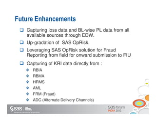 SAS Operations Risk Solutions | PDF