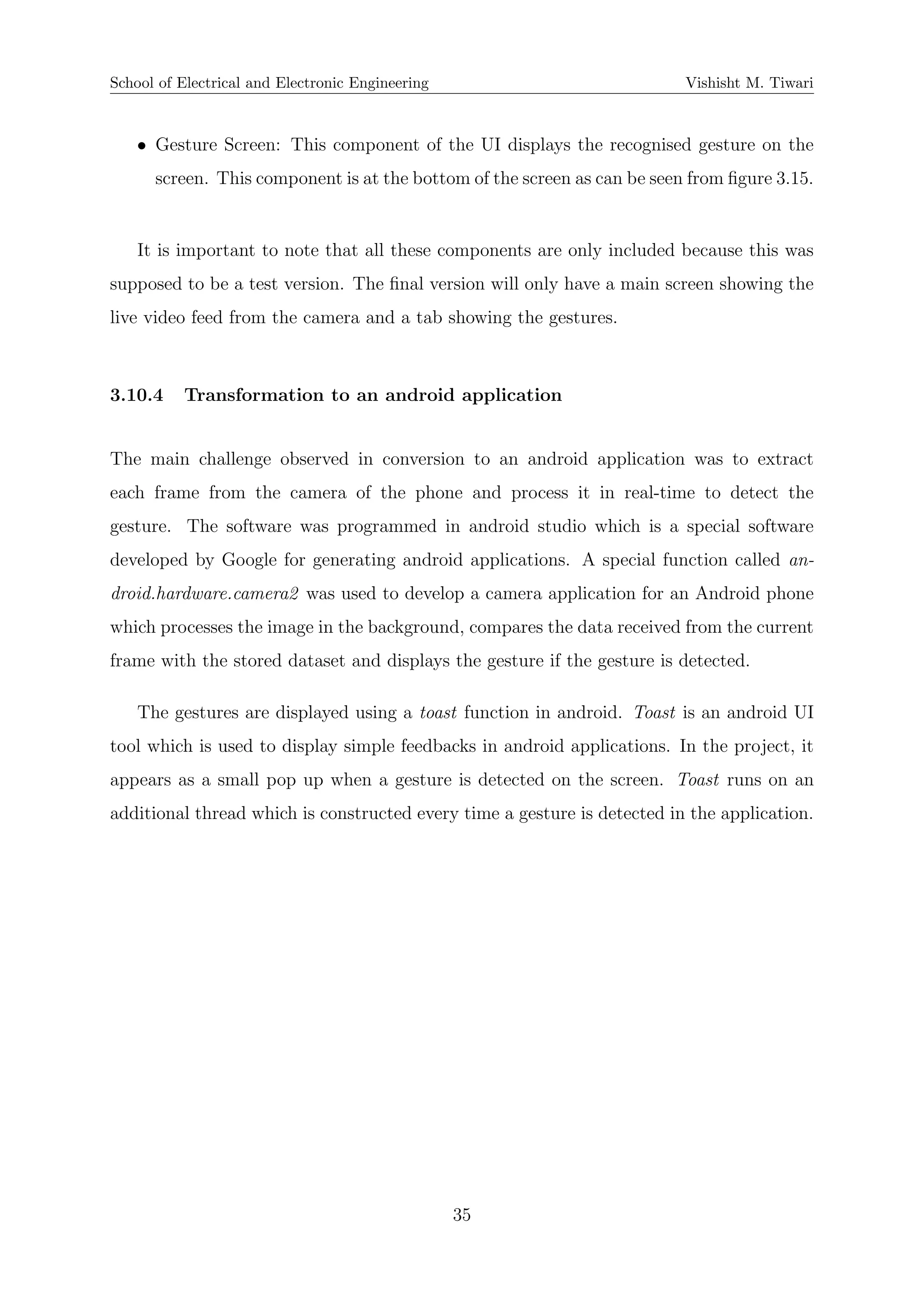 Android Application for American Sign Language Recognition | PDF