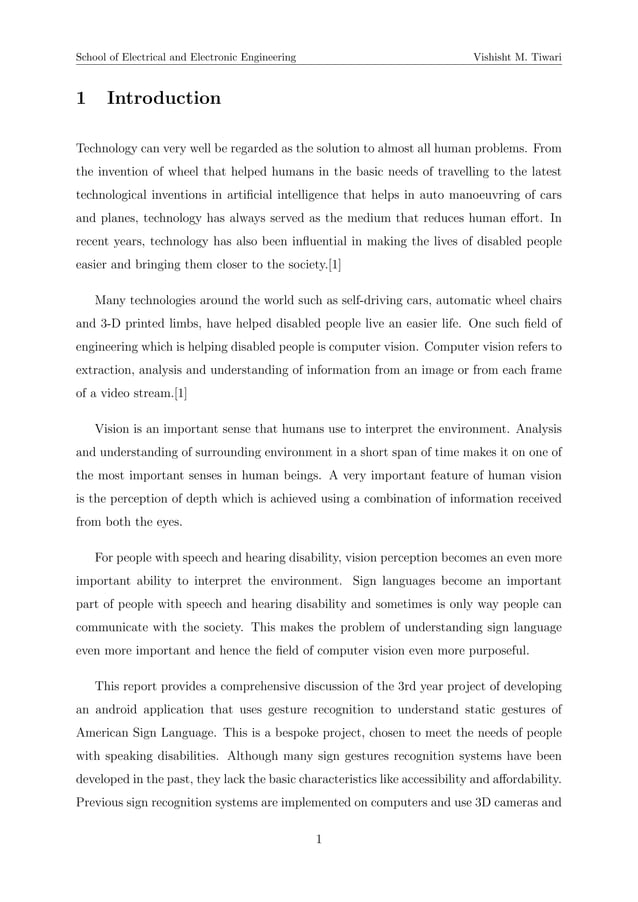 Android Application for American Sign Language Recognition | PDF