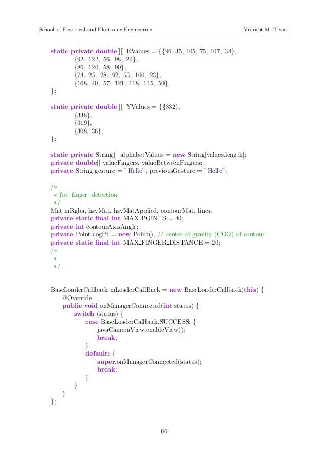 Android Application for American Sign Language Recognition