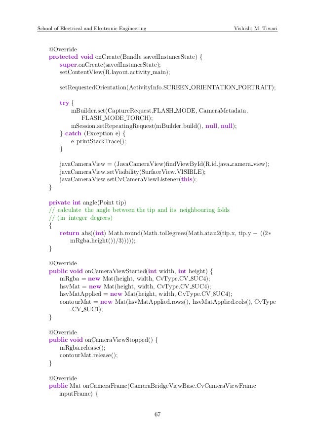 Android Application for American Sign Language Recognition