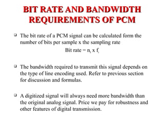 PULSE CODE MODULATION (PCM) | PPT