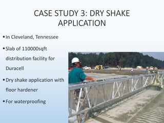 Crystalline waterproofing technology | PPTX